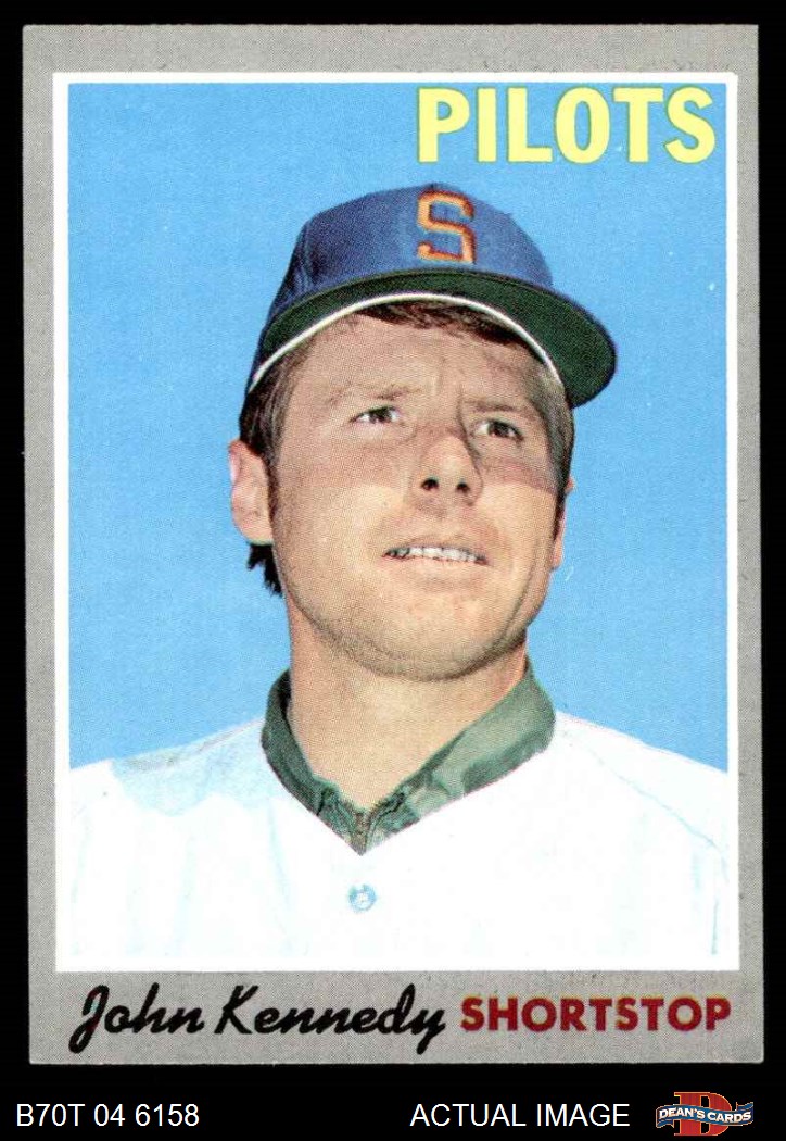 1970 Topps Seattle Pilots Team Set