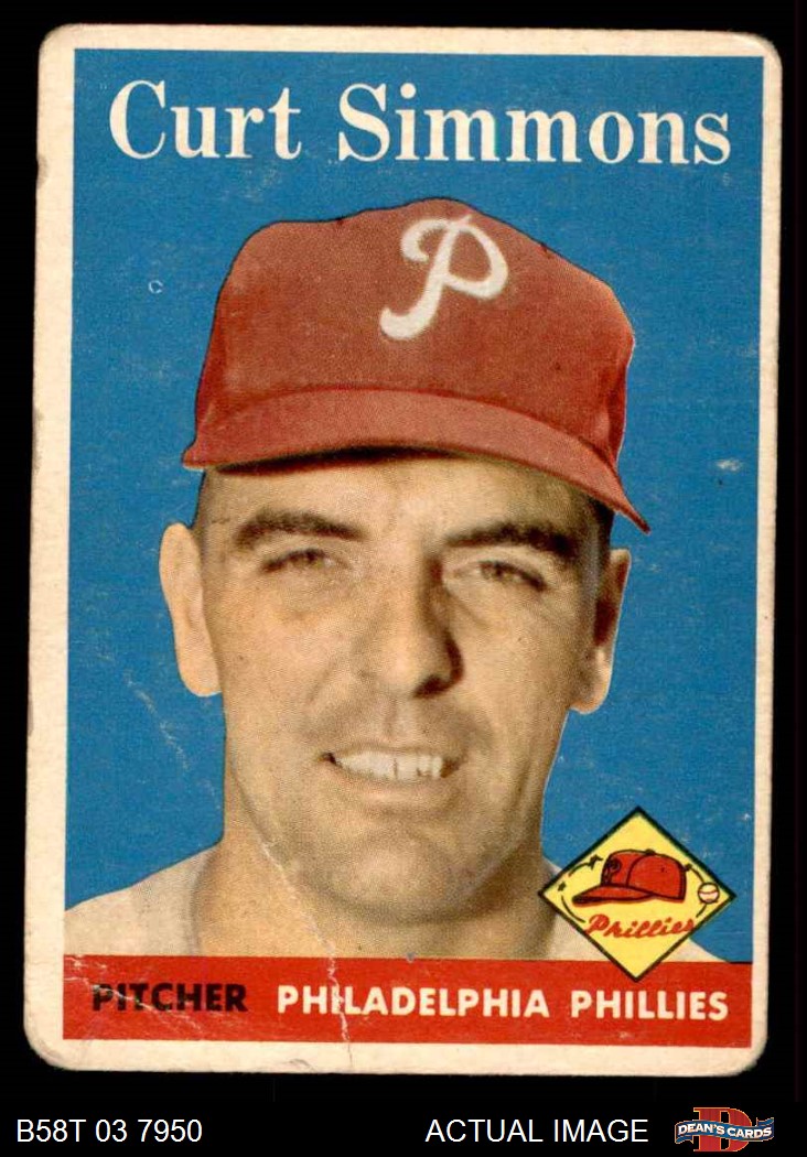 1958 Topps Philadelphia Phillies Team Set