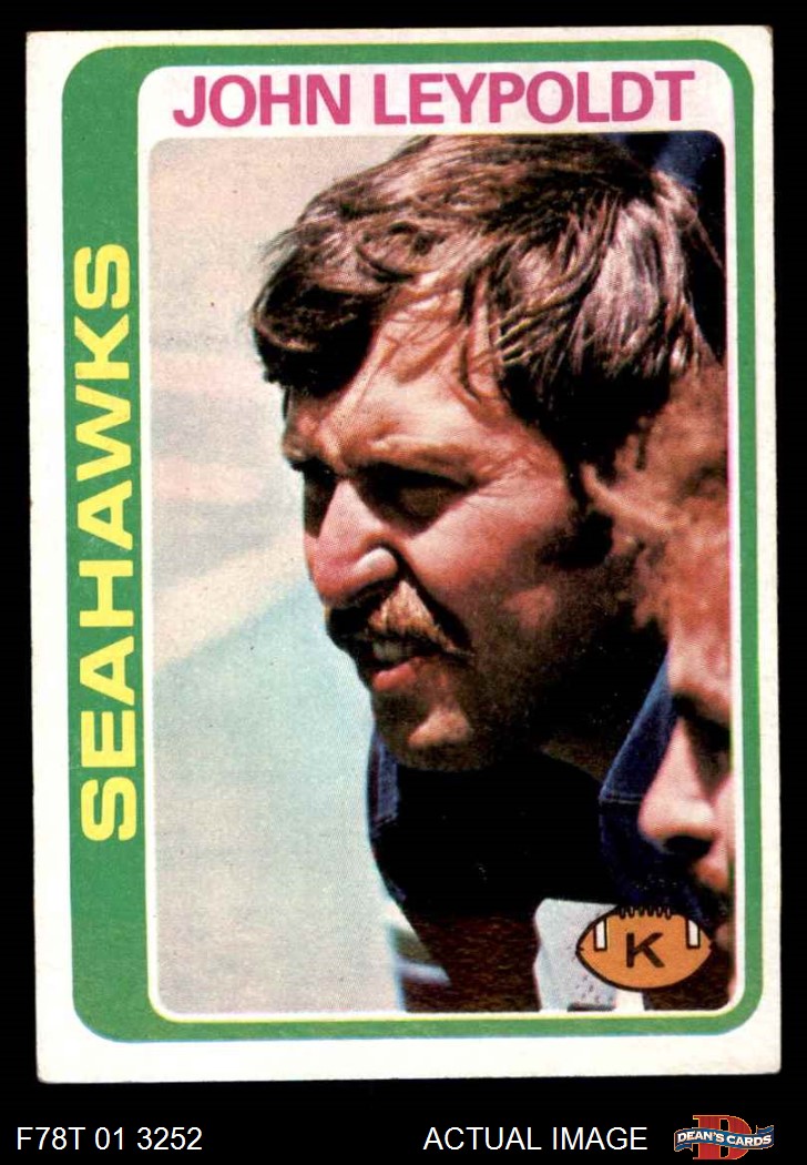 1978 Topps Seattle Seahawks Team Set