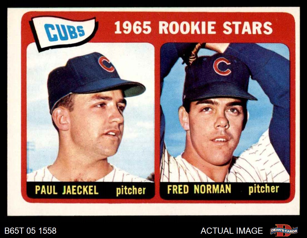 1965 Topps Chicago Cubs Team Set