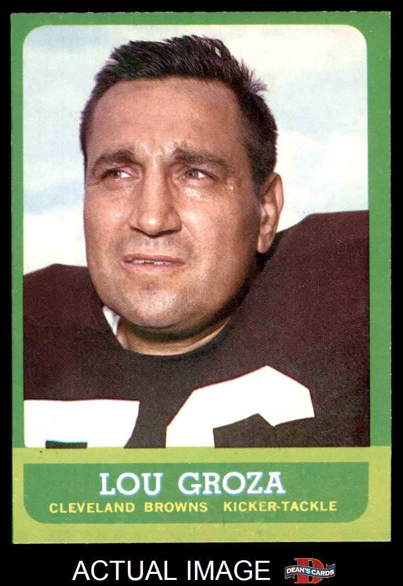 1963 Topps #19 Lou Groza