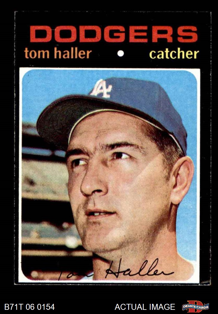 1971 Topps Los Angeles Dodgers Team Set