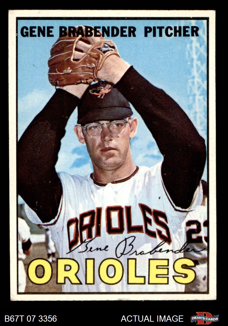 1967 Topps #22 Gene Brabender