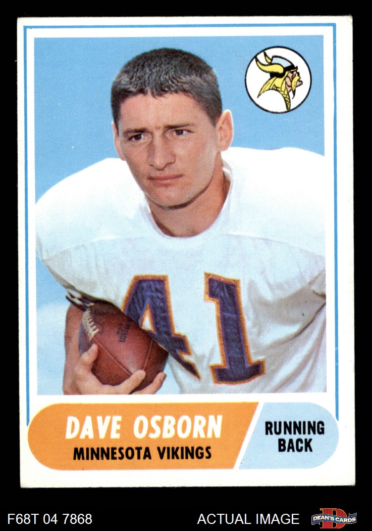 1968 Topps Football Complete Set