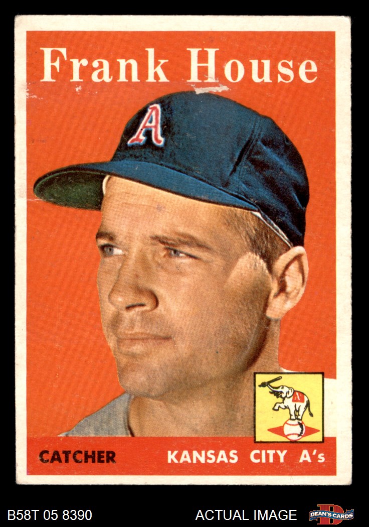 1958 Topps Kansas City Athletics ( A's ) Team Set