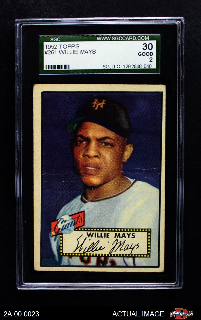 1952 Topps #261 Willie Mays