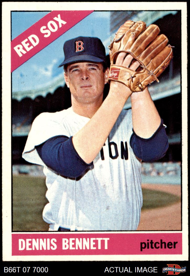 1966 Topps #491 Dennis Bennett