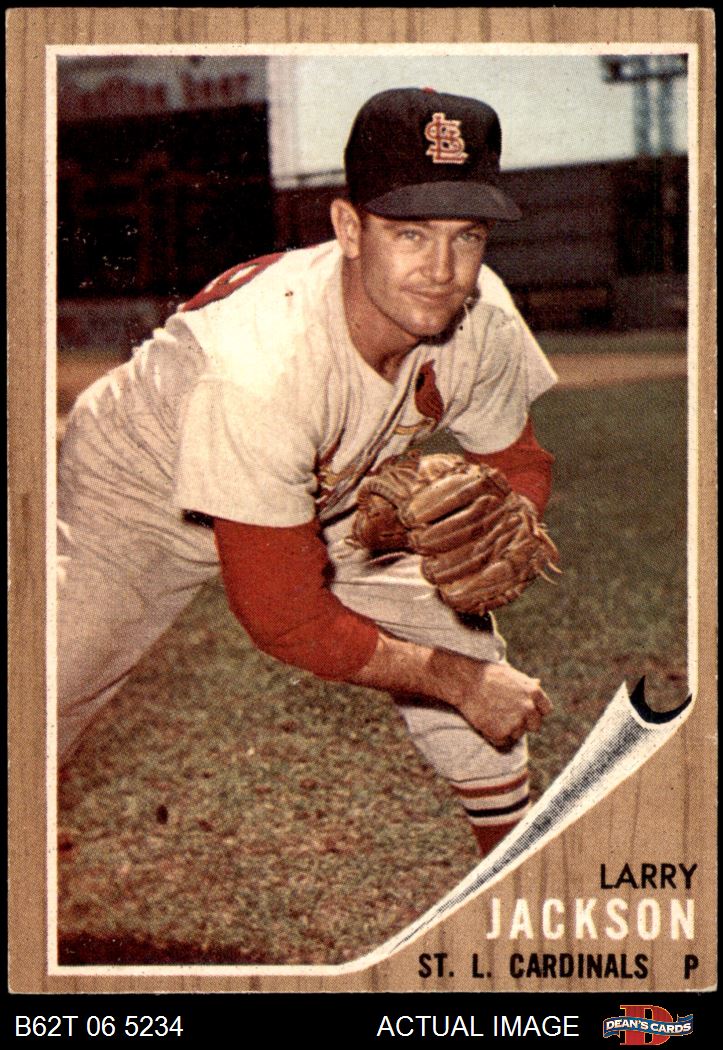 1962 Topps #83 Larry Jackson