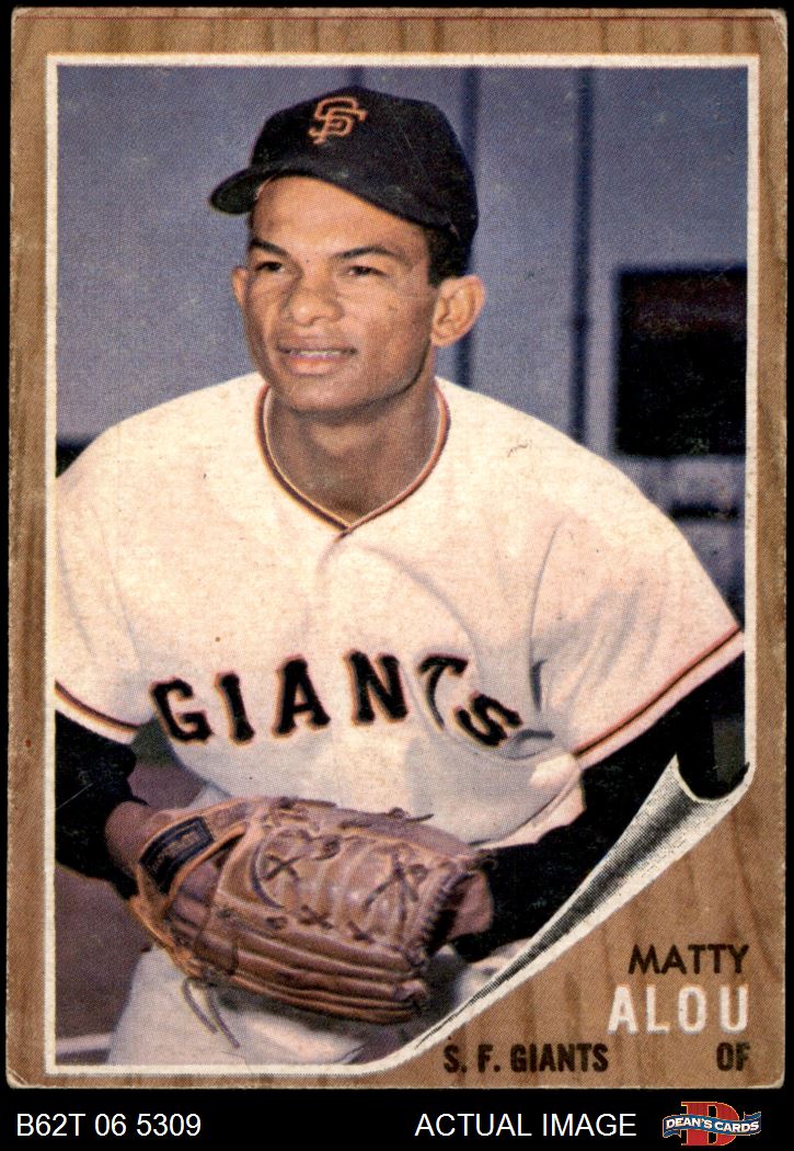 1962 Topps San Francisco Giants Team Set