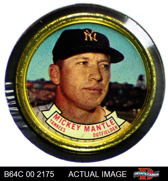 1964 Topps Coins #120 Mickey Mantle