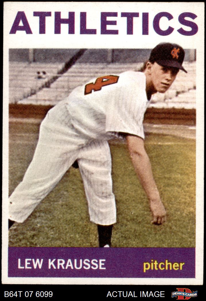 1964 Topps Kansas City Athletics ( A's ) Team Set