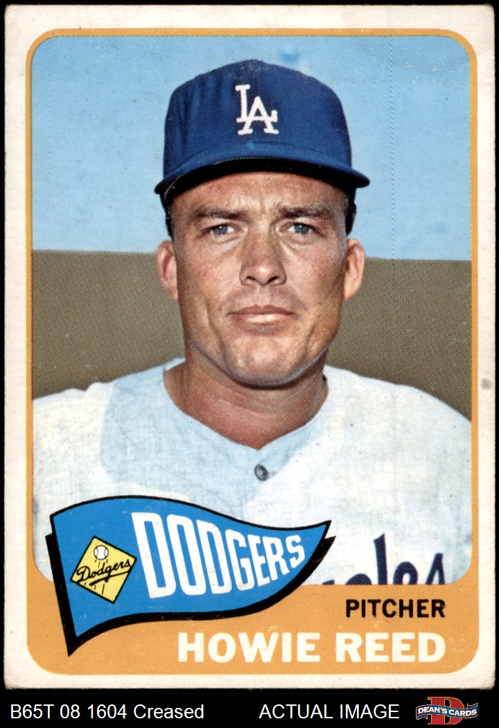 1965 Topps #544 Howie Reed