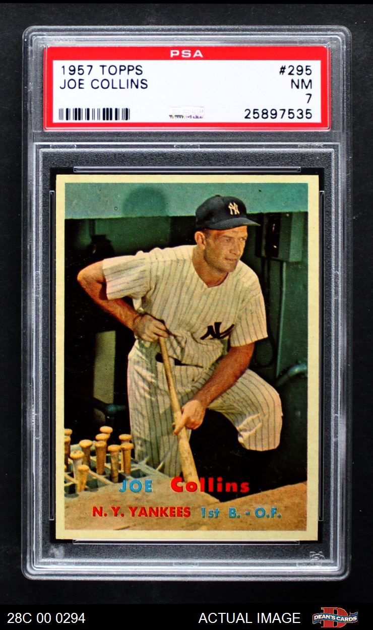 1957 Topps #295 Joe Collins