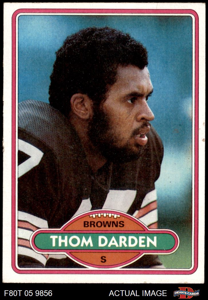 1980 Topps #69 Thom Darden 5 - EX