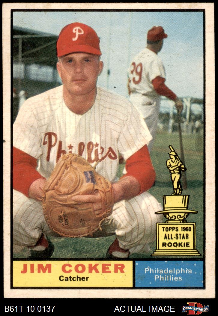 1961 Topps Philadelphia Phillies Team Set