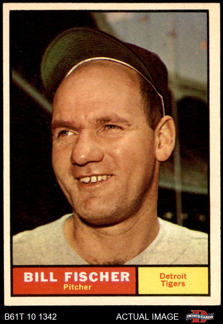 1961 Topps #553 Bill Fischer