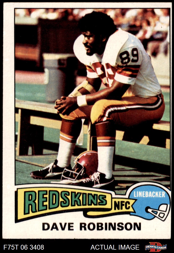 1975 Topps Washington Redskins Team Set