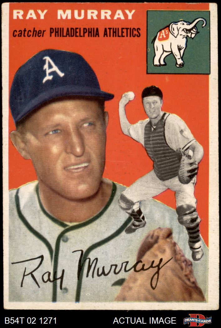 1954 Topps Philadelphia Athletics (A's) Near Team Set