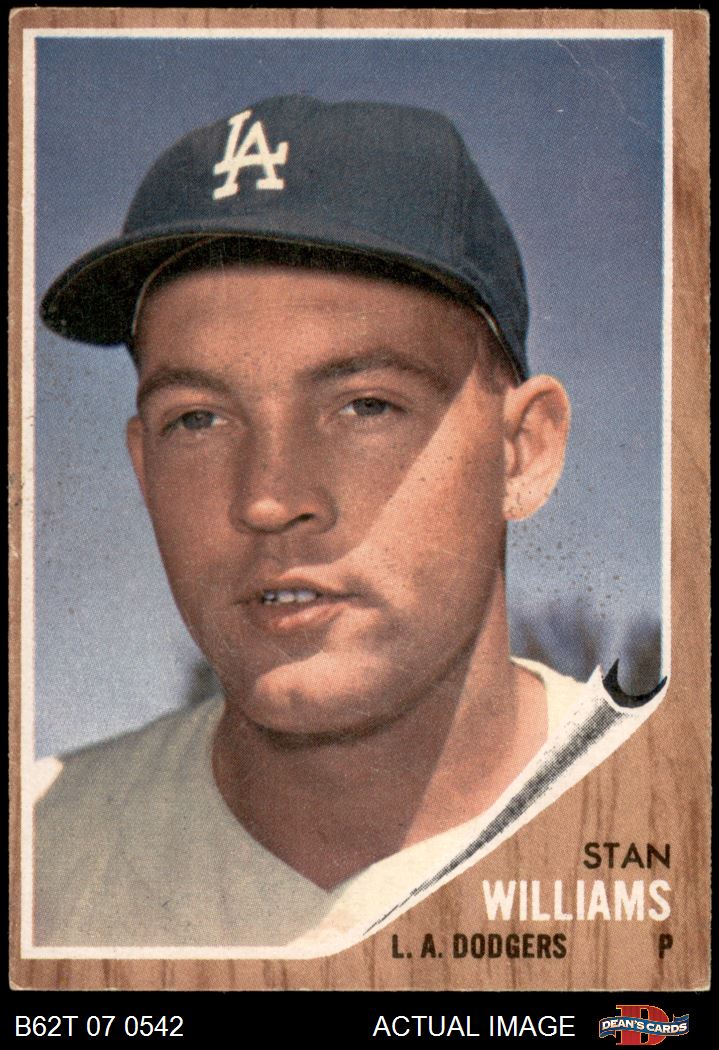1962 Topps #515 Stan Williams