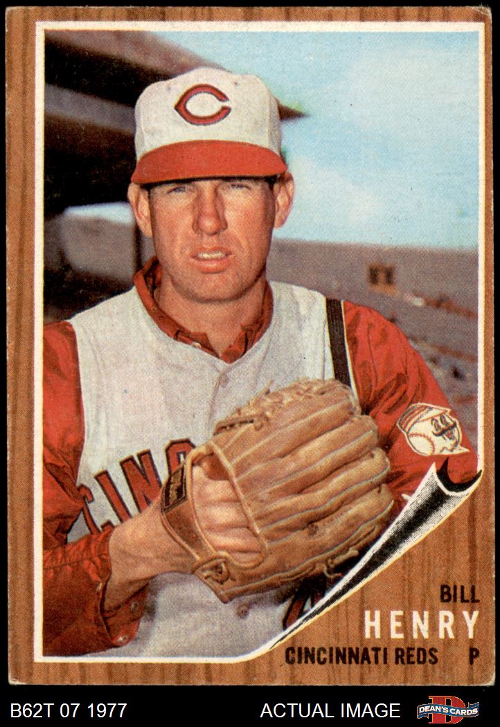 1962 Topps #562 Bill Henry