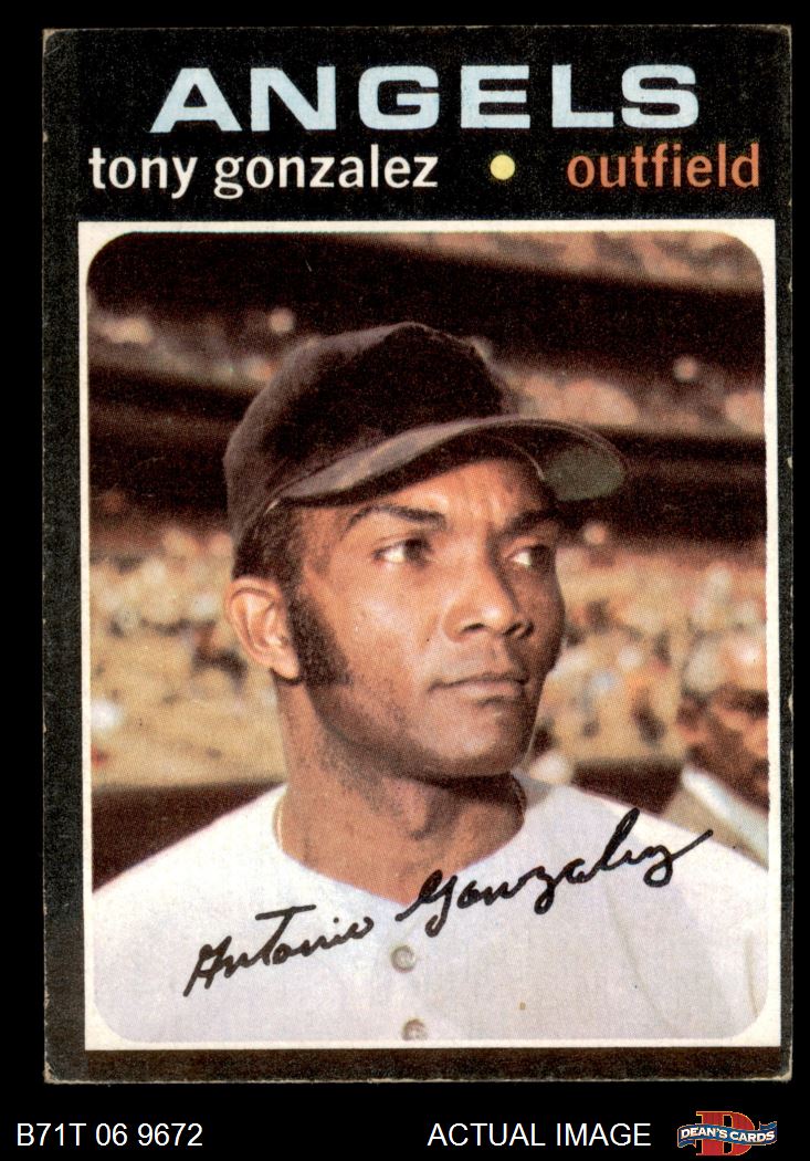 1971 Topps California Angels Near Team Set