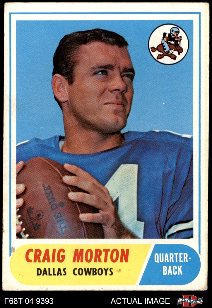 1968 Topps #155 Craig Morton
