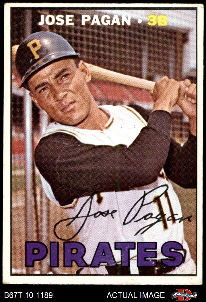 1967 Topps Pittsburgh Pirates Near Team Set