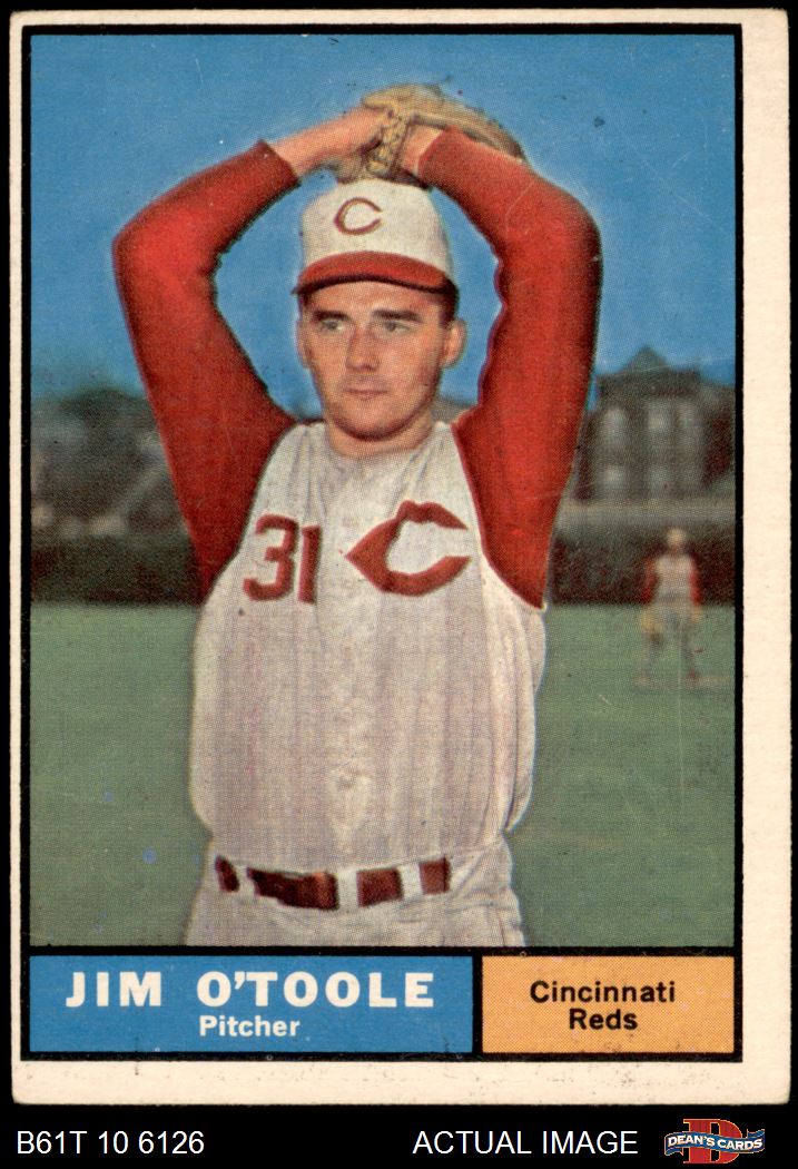 1961 Topps Cincinnati Reds Team Set