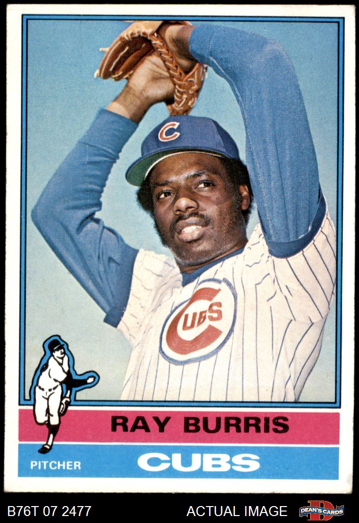 1976 Topps #51 Ray Burris 5.5 - EX+