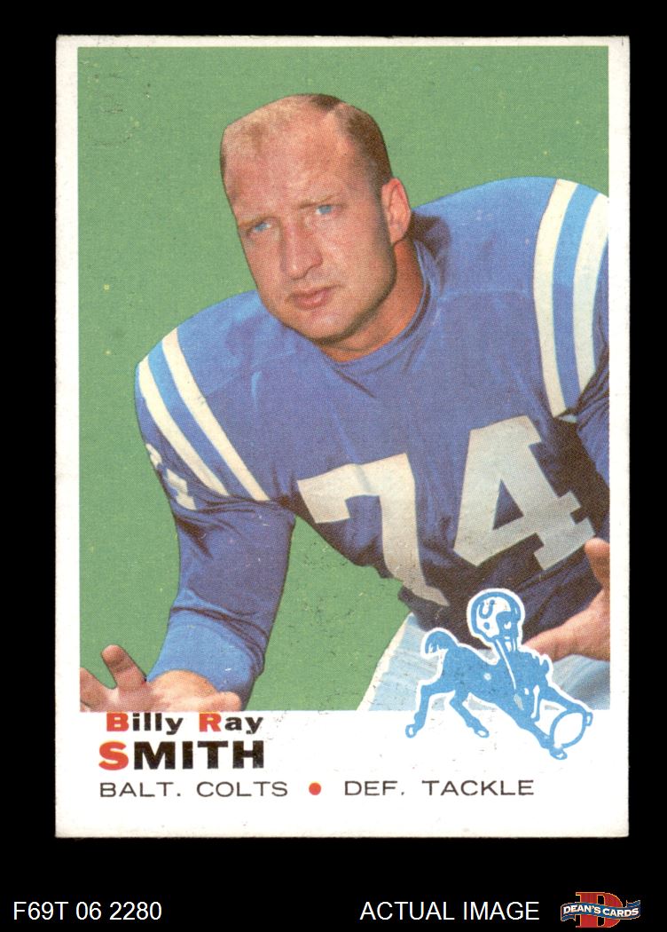1969 Topps #185 Billy Ray Smith