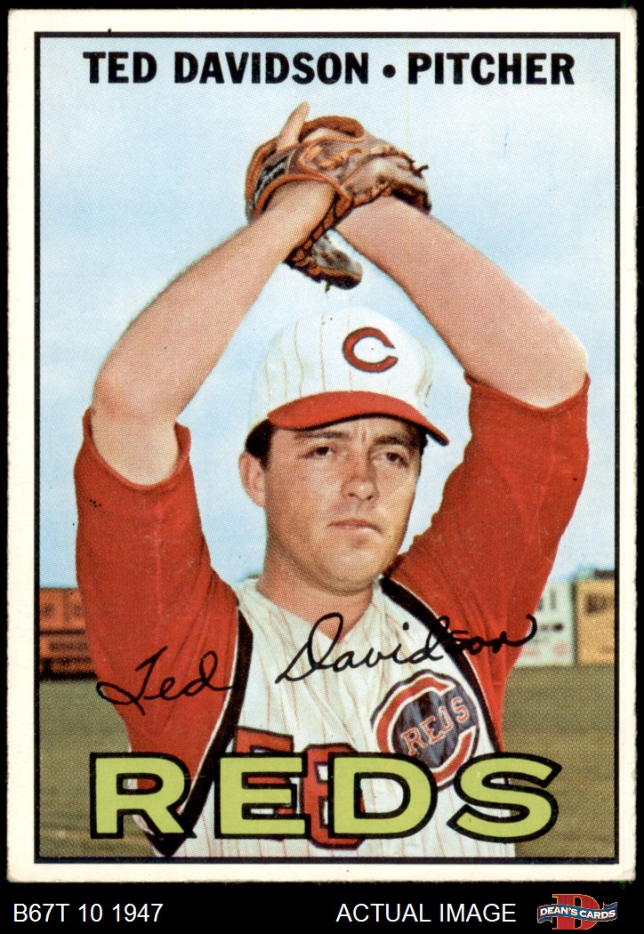 1967 Topps #519 Ted Davidson