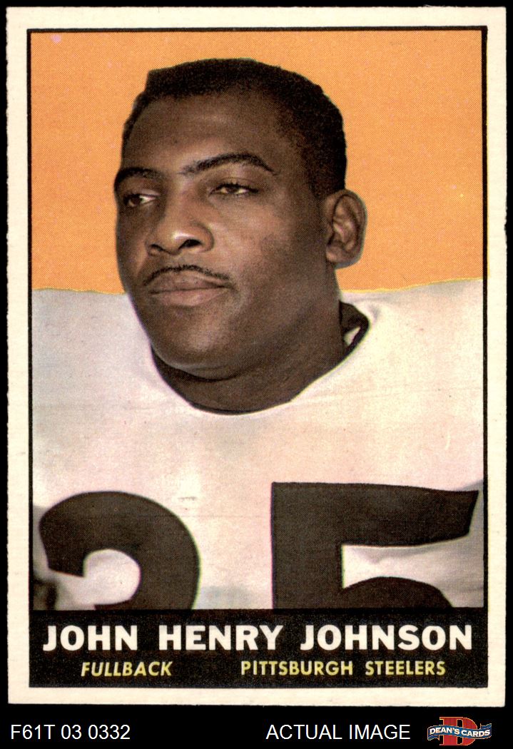 1961 Topps #105 John Henry Johnson