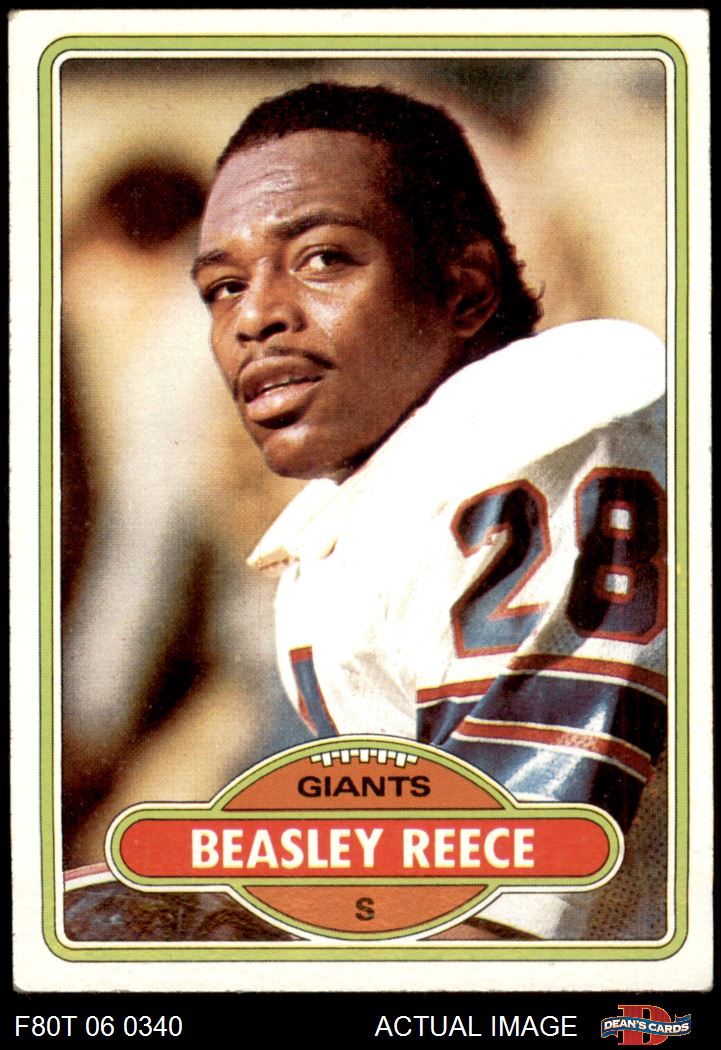1980 Topps #374 Beasley Reece
