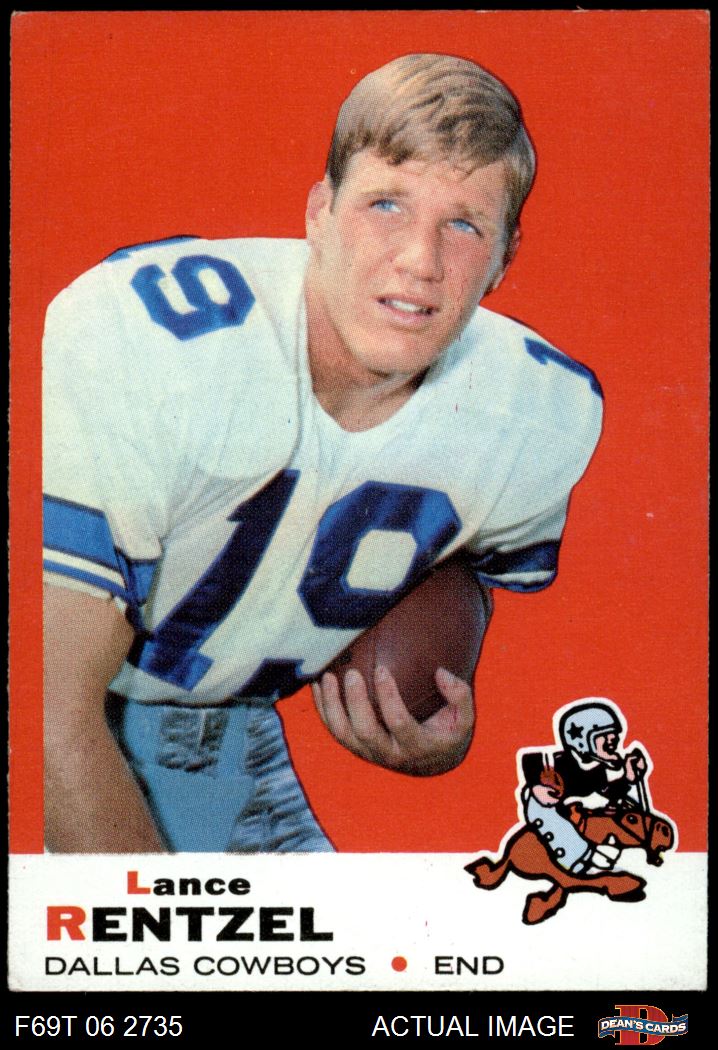 1969 Topps #31 Lance Rentzel