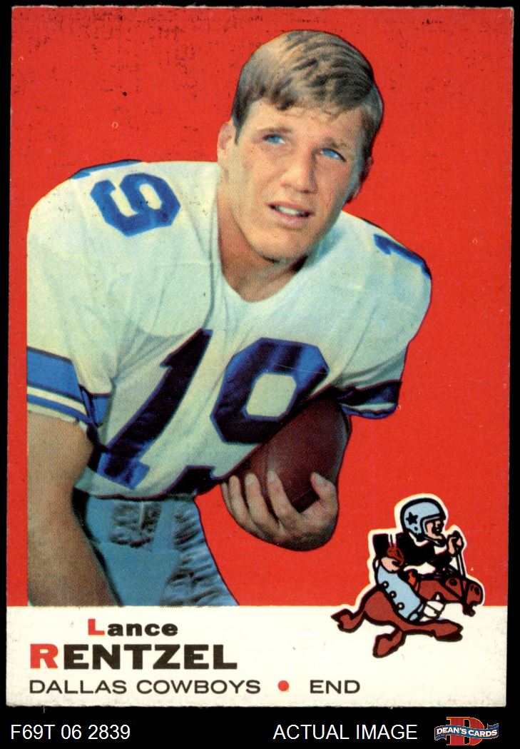 1969 Topps #31 Lance Rentzel