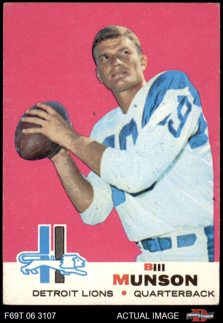 1969 Topps #11 Bill Munson