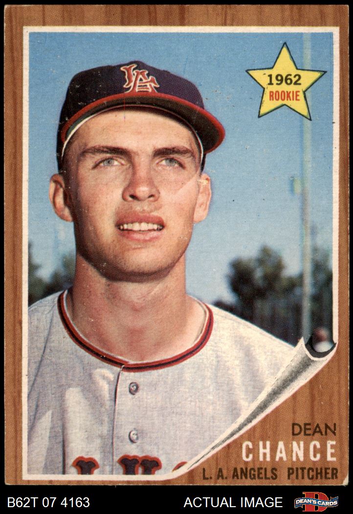 1962 Topps #194 Dean Chance