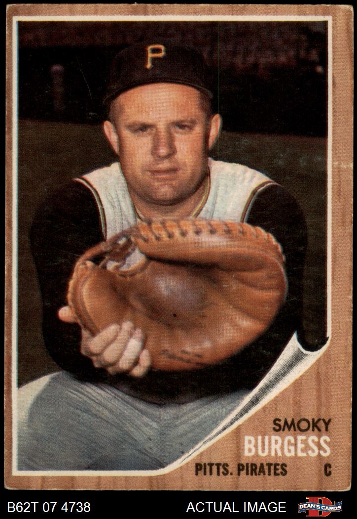 1962 Topps #389 Forrest Smoky Burgess