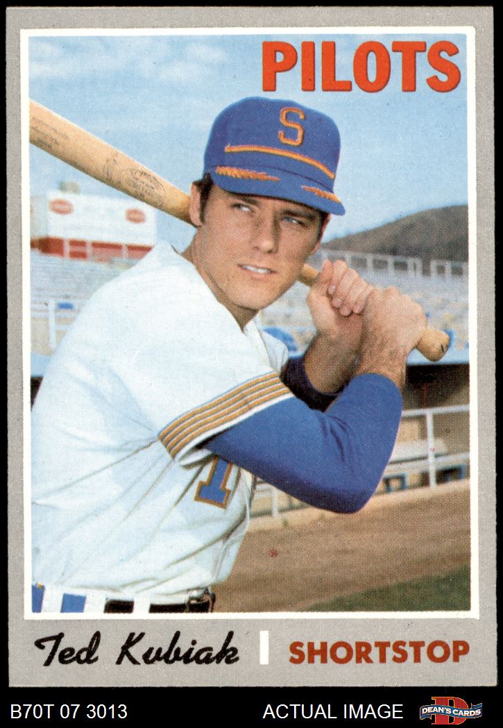 1970 Topps Seattle Pilots Team Set