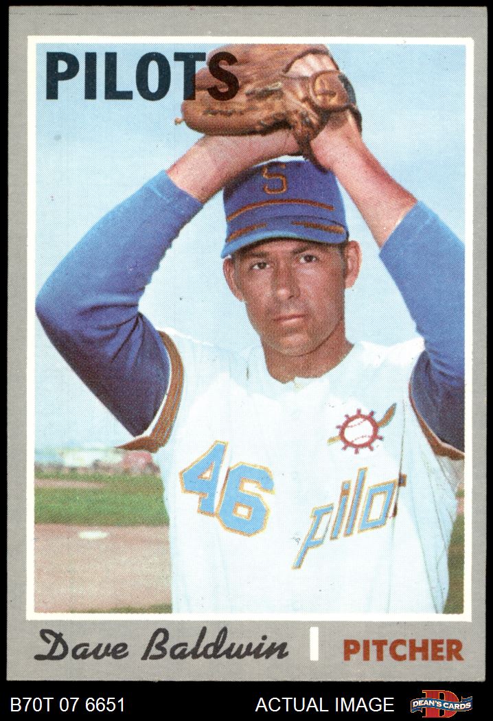 1970 Topps Seattle Pilots Team Set