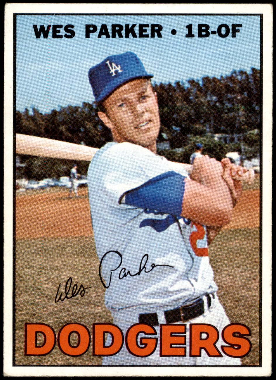 1967 Topps #218 Wes Parker 3.5 - VG+