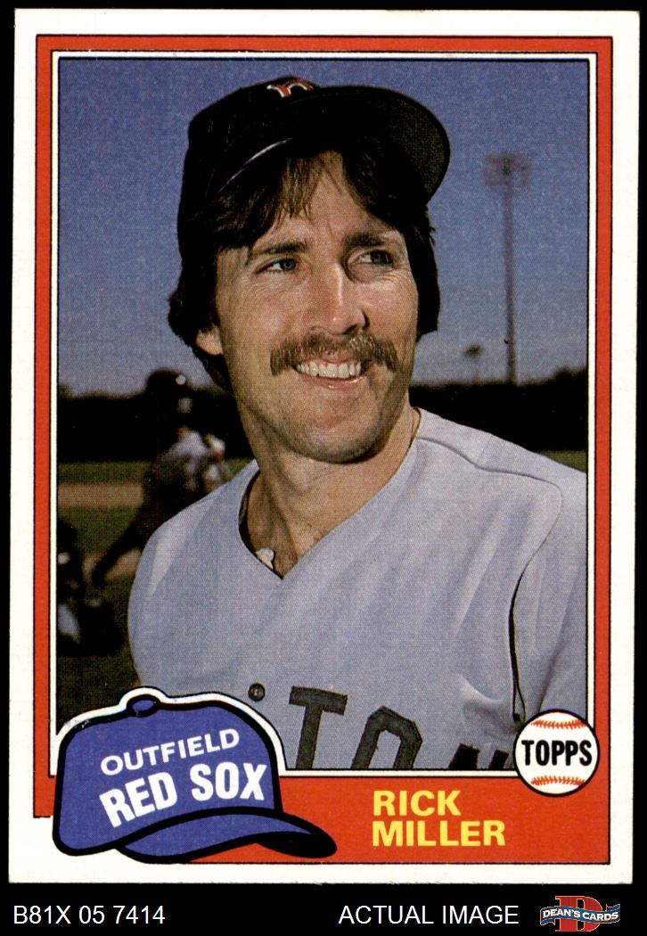 1981 Topps Traded Boston Red Sox Team Set