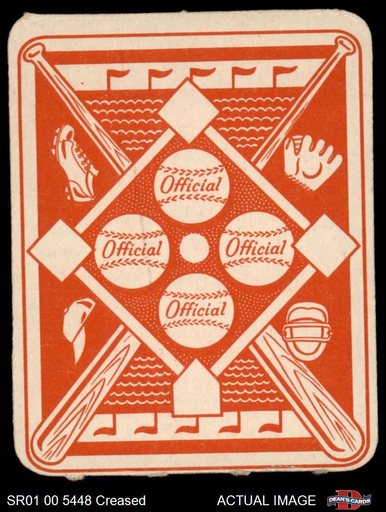 1951 Topps # 1951 Topps Red Back Baseball Complete Set