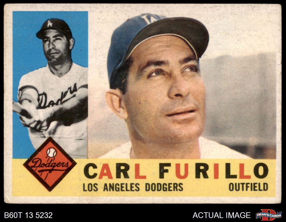 1960 Topps #408 Carl Furillo