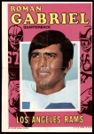 1971 Topps Football Posters #8 Roman Gabriel
